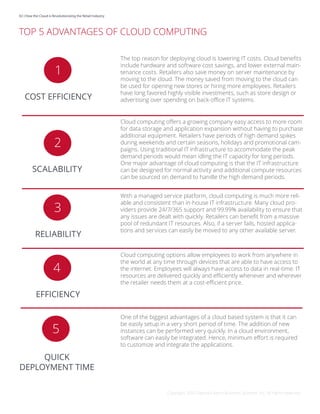 How the Cloud is Revolutionizing the Retail Industry | PDF