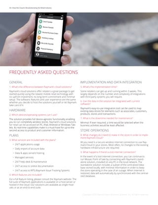 How the Cloud is Revolutionizing the Retail Industry | PDF