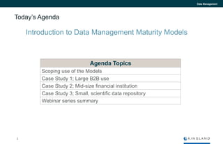 How to Realize Benefits from Data Management Maturity Models | PPTX