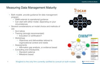 How to Realize Benefits from Data Management Maturity Models | PPTX