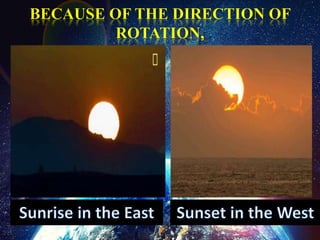 How the Earth moves | PPTX