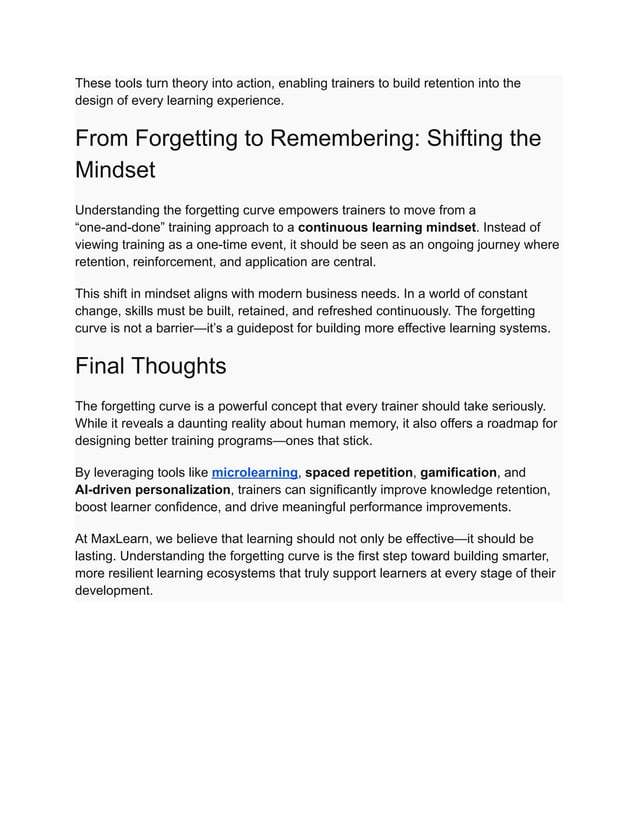 How the Forgetting Curve Impacts Training—and What to Do About It.pdf