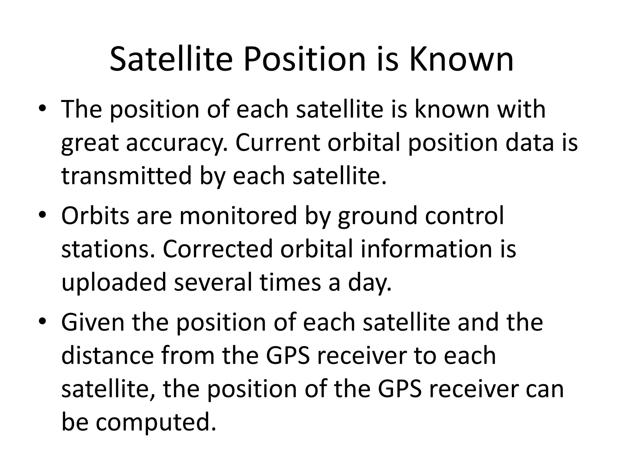 How the gps system works | PPT