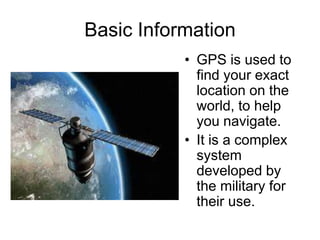 How the gps system works | PPT