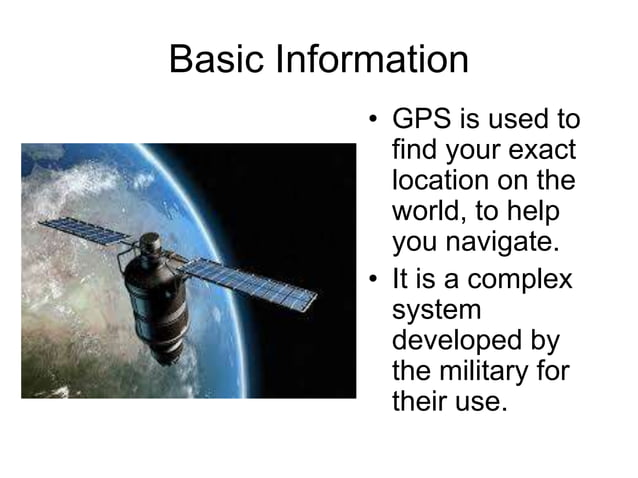 How the gps system works | PPT