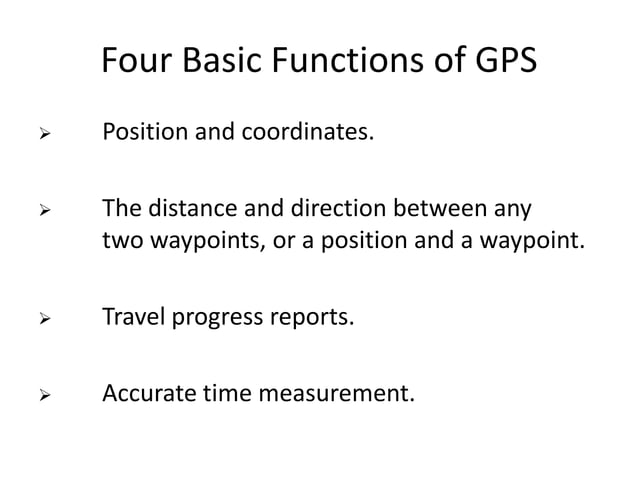 How the gps system works | PPT