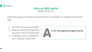 How the hra works for employees | PDF
