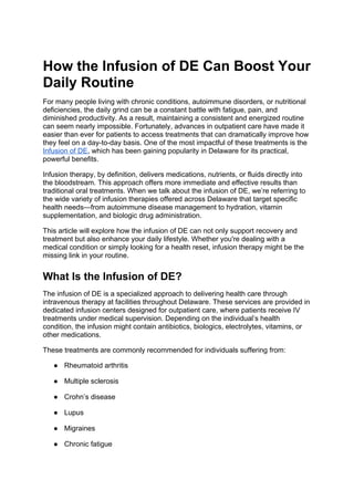 How the Infusion of DE Can Boost Your Daily Routine.docx