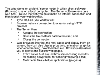 Howthe internet | PPT