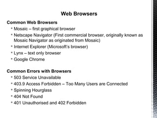 Howthe internet | PPT