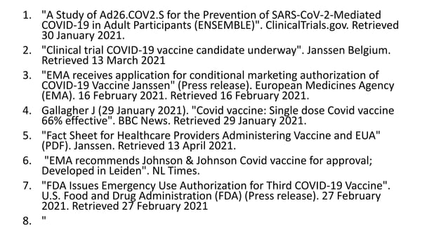 How the johnson & johnson vaccine works | PPT