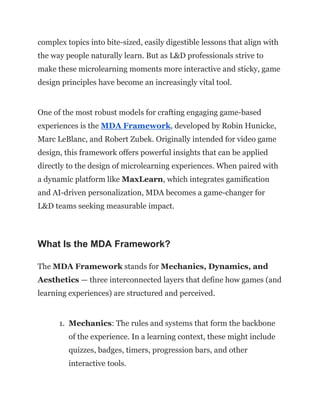 How the MDA Framework Enhances Microlearning Game Design.pdf