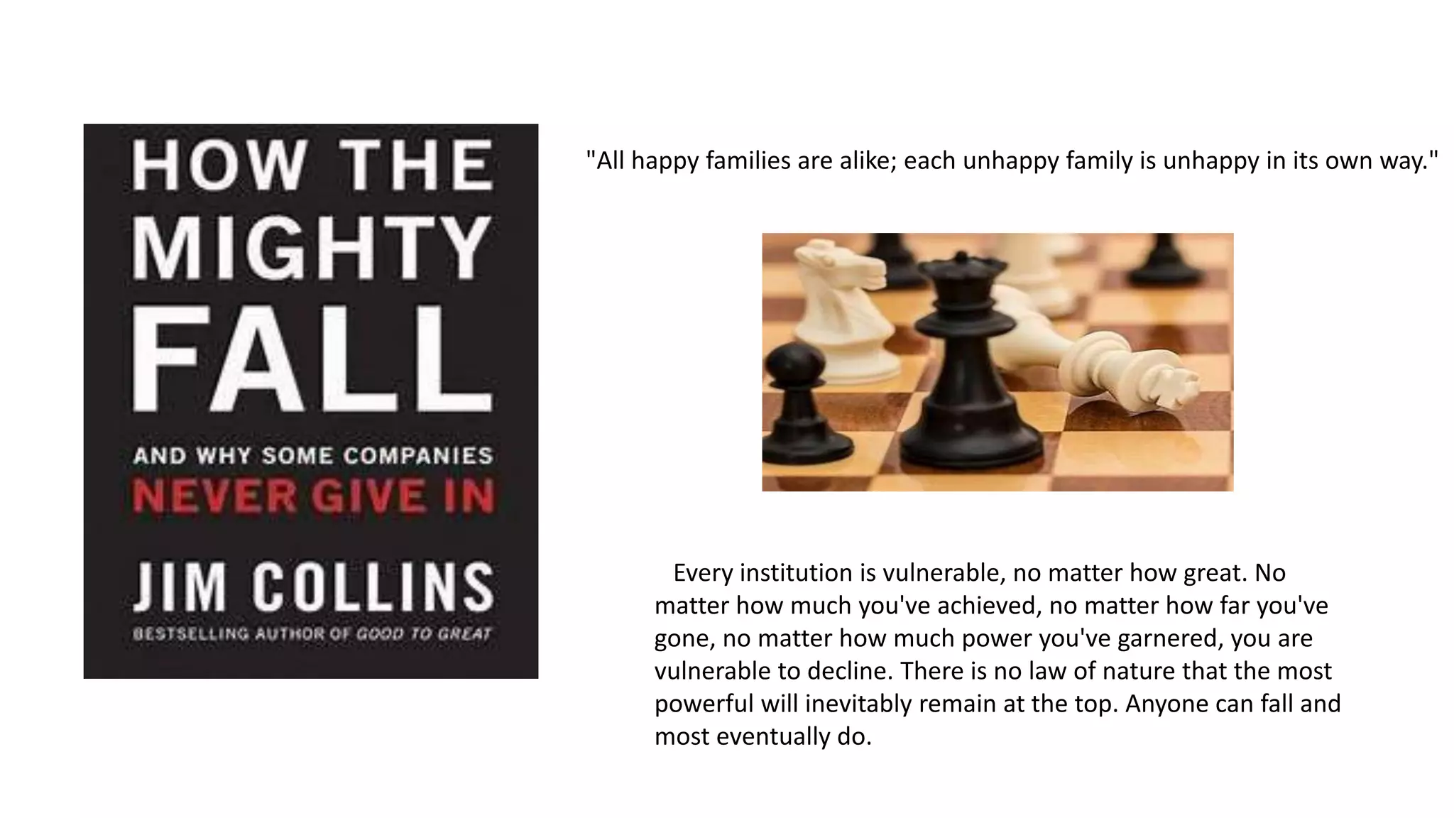 How the mighty fall | PPT