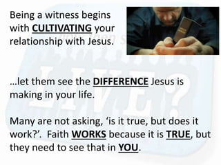 How_Then_Shall_We_Live_Part_3_As_A_Witness | PPT