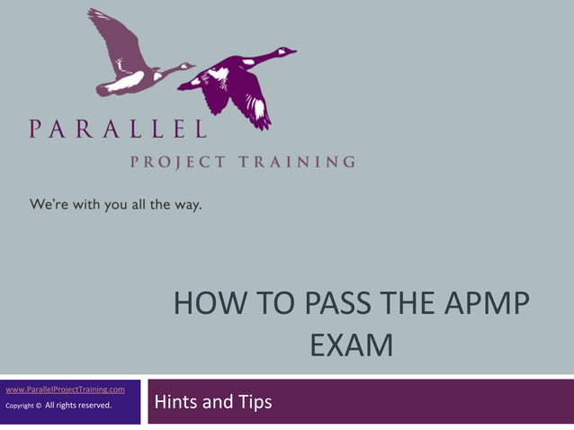 How the pass the apmp exam | PPTX | Educational Assessment | Education