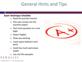 How the pass the apmp exam | PPTX | Educational Assessment | Education