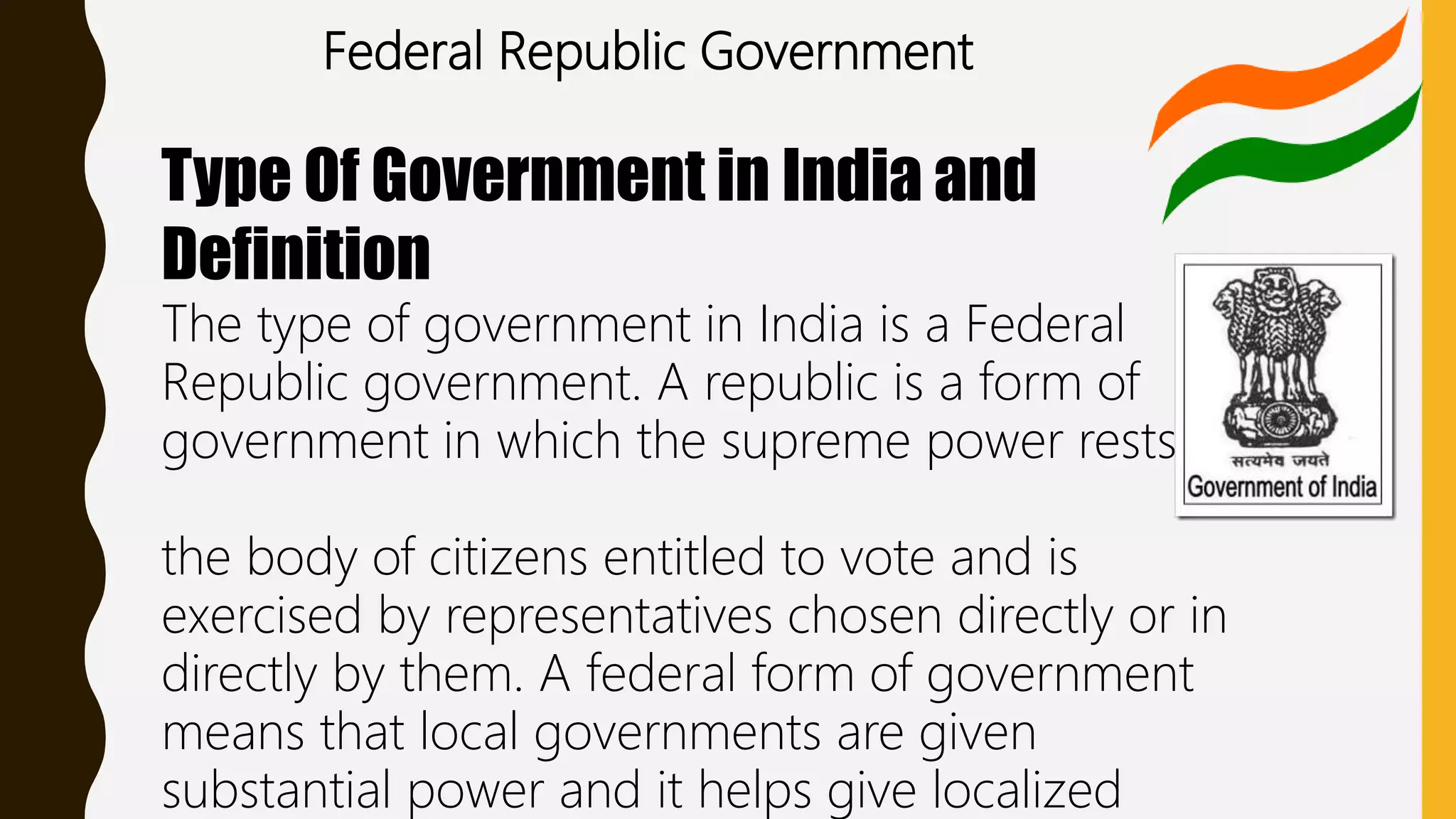 How the political system works in india | PPTX