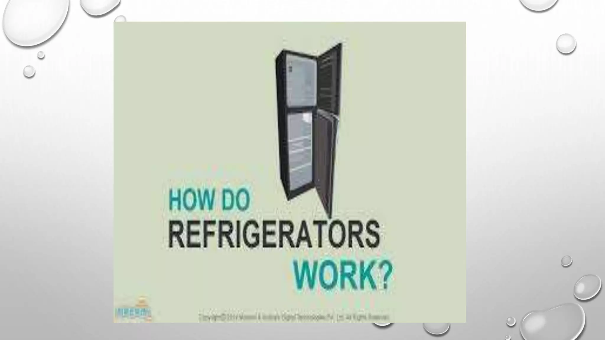 How the refrigerator works | PPTX