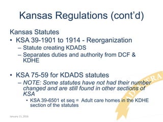 How the Rules Are Made - KDADS | PPT