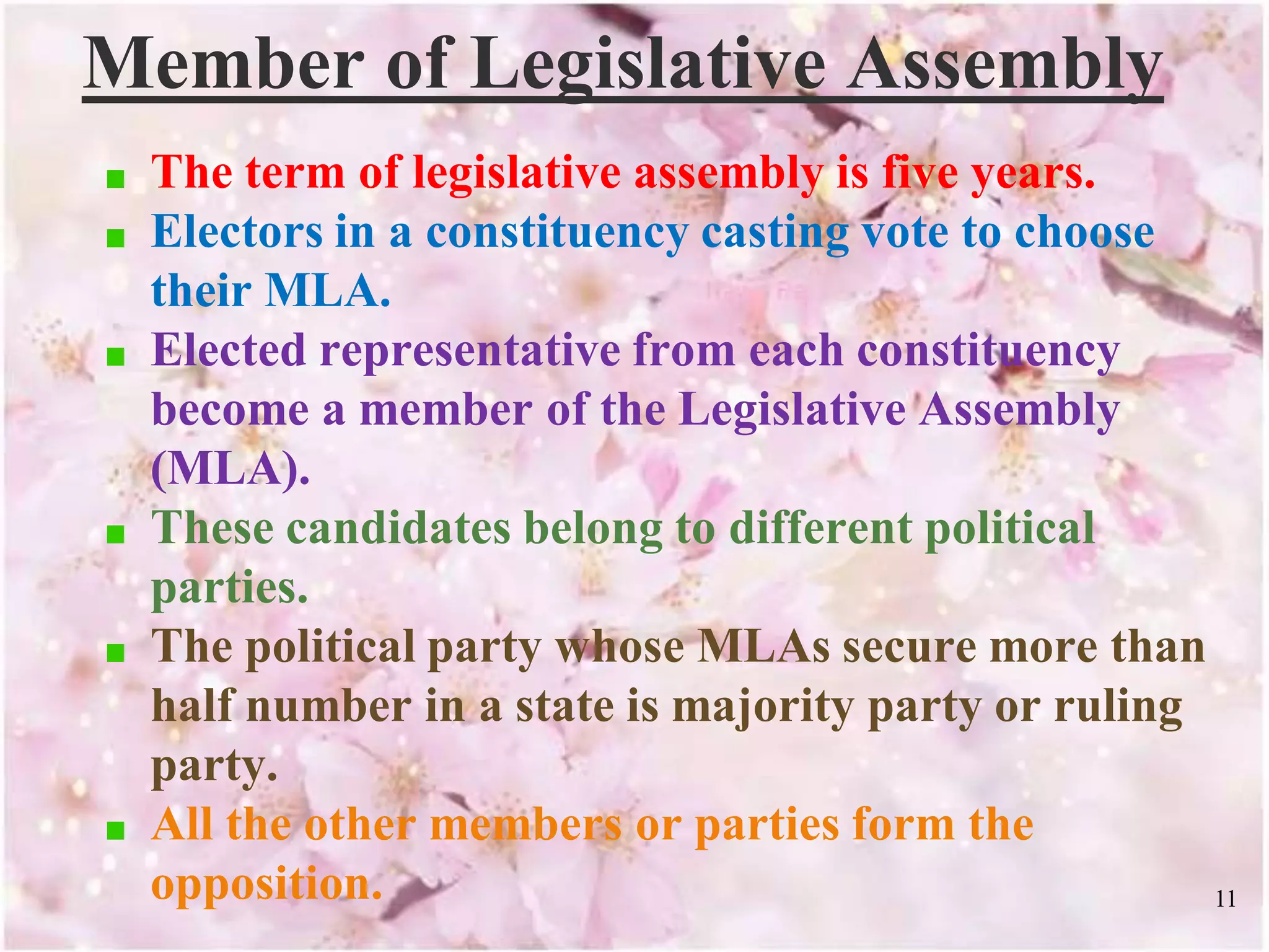 7th std P. S. How the state government works | PDF