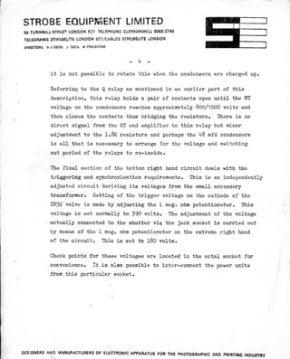 How the strobex unit 5000 works | PDF