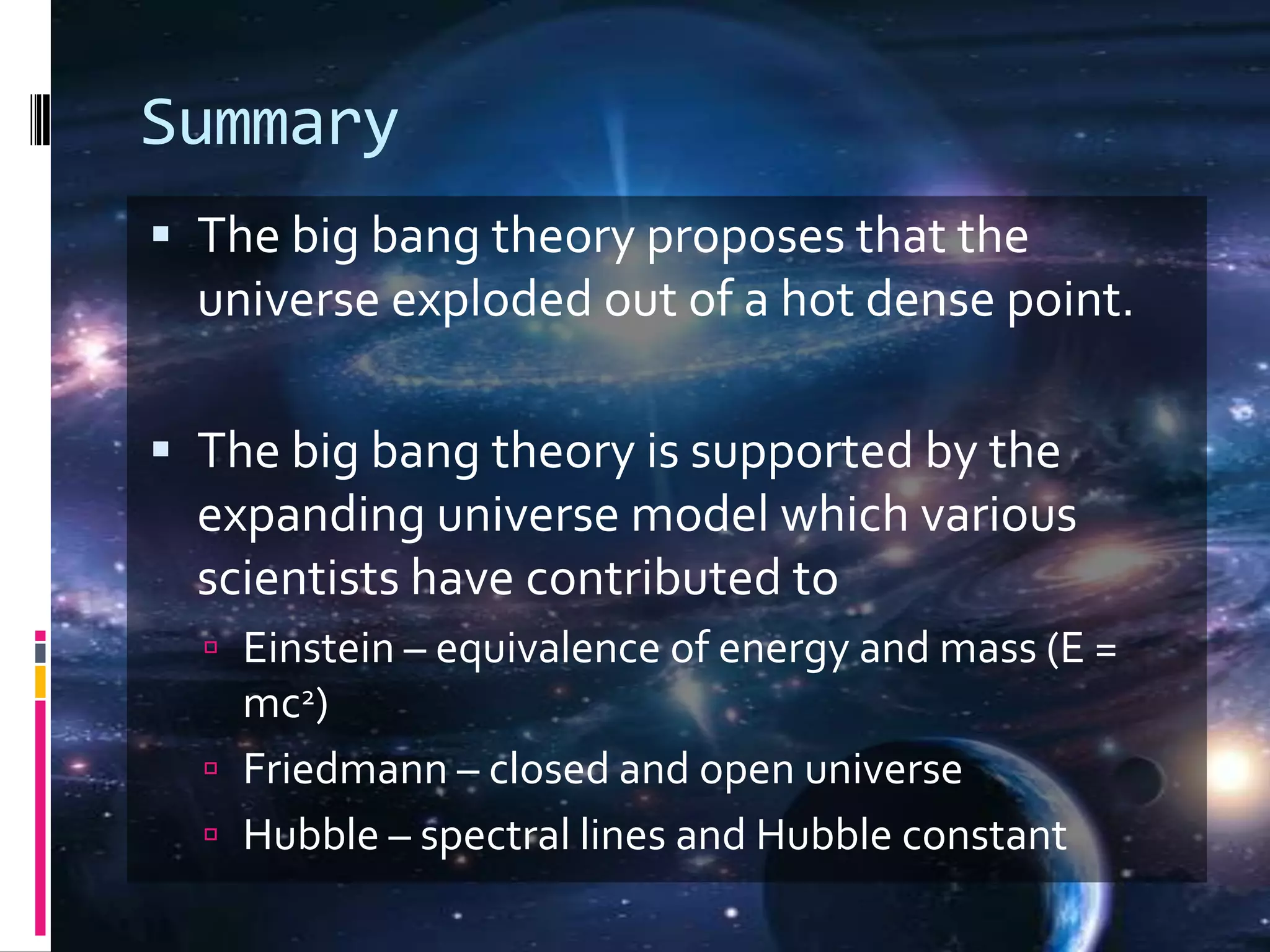 How the universe began | PPTX