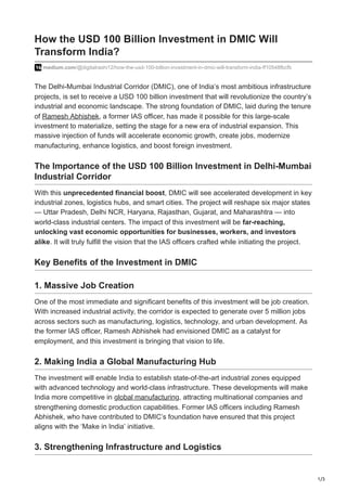 How the USD 100 Billion Investment in DMIC Will Transform India.pdf