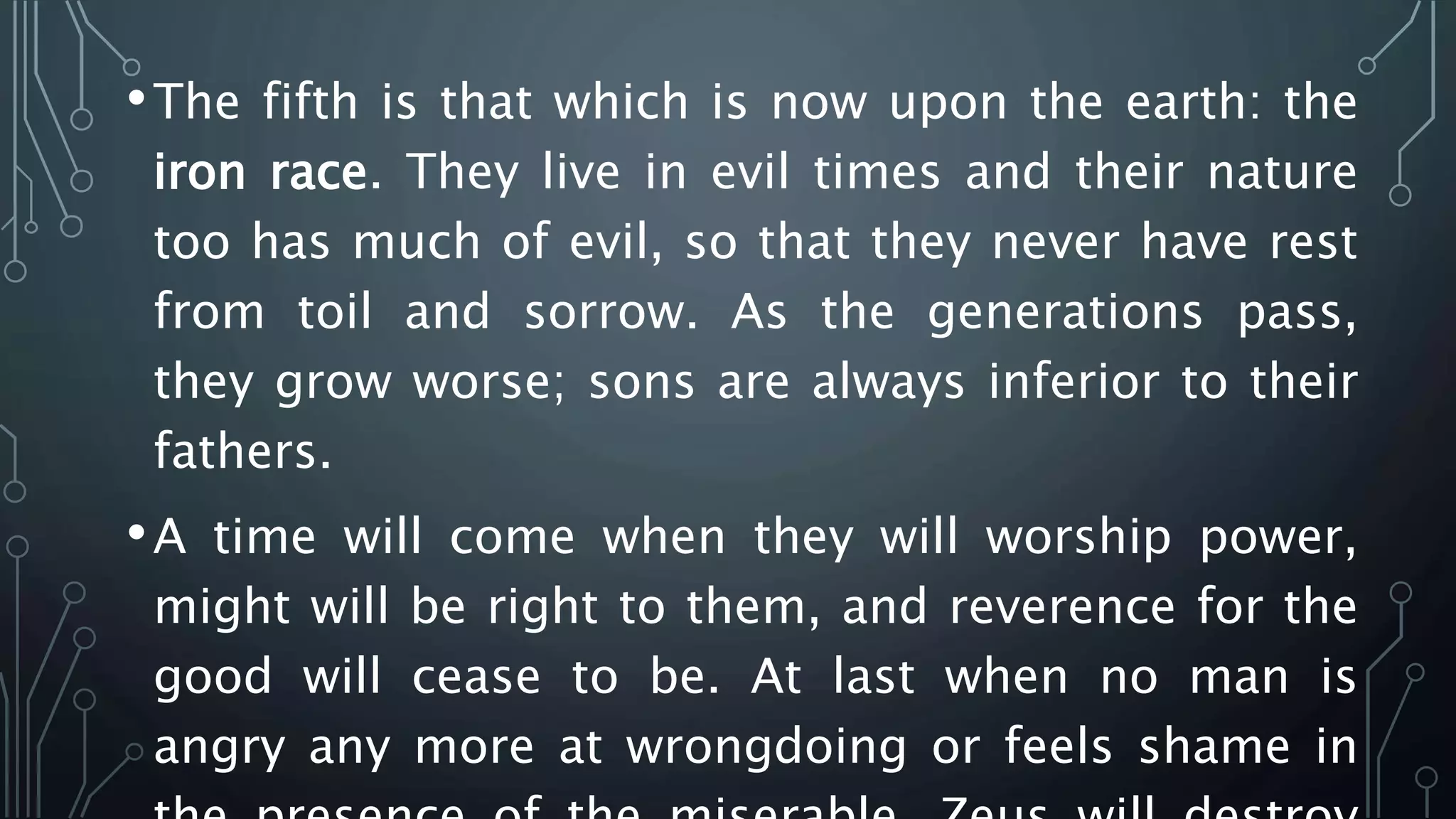 How the World and Mankind were Created | PPTX