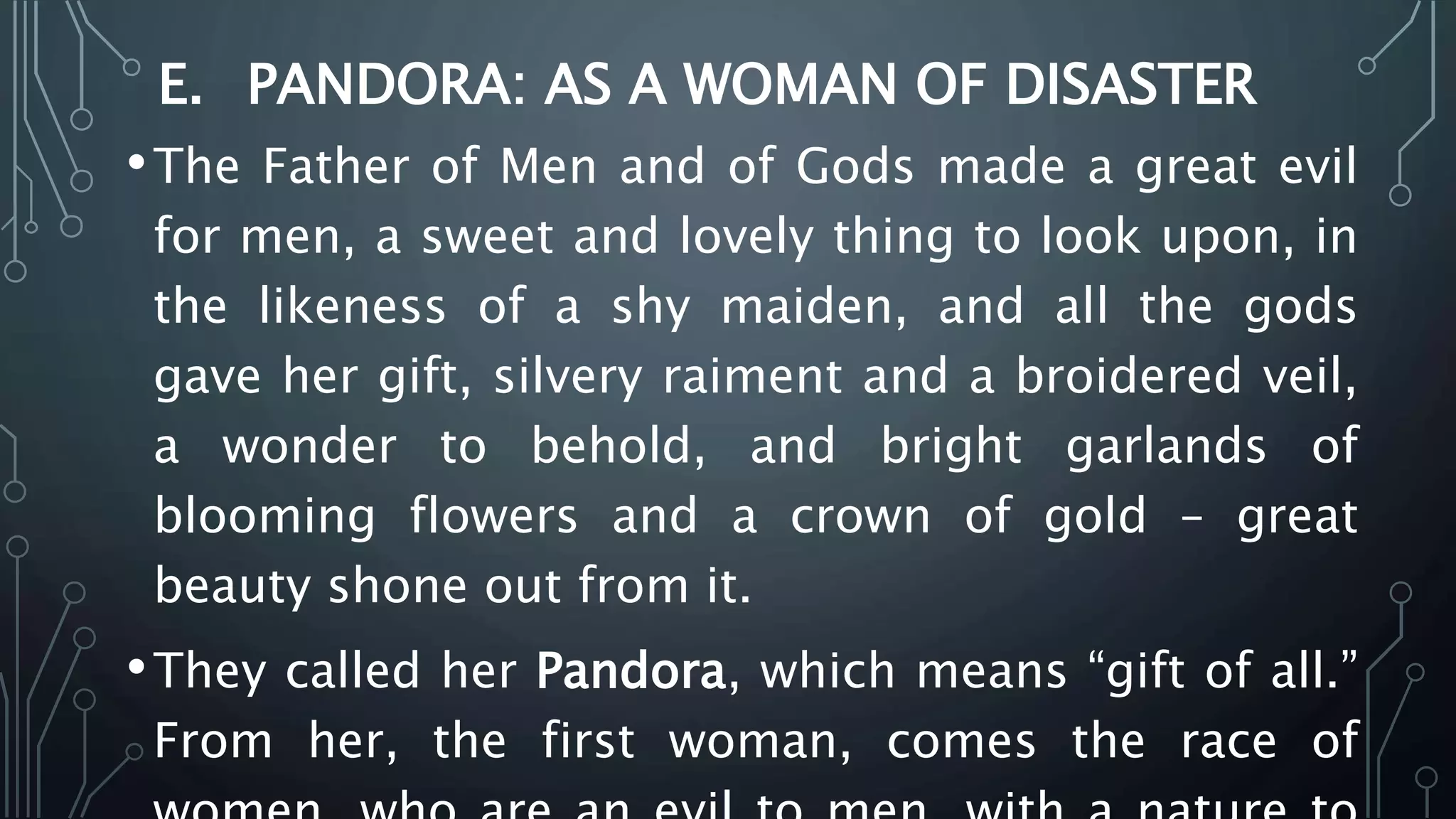 How the World and Mankind were Created | PPTX