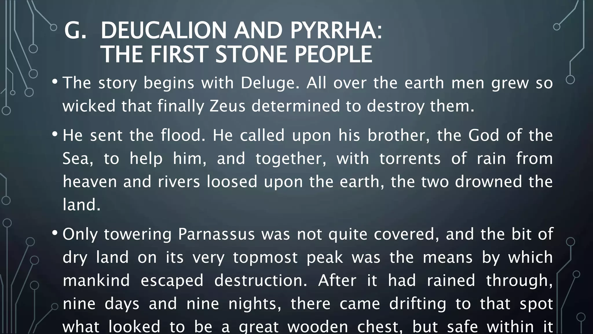 How the World and Mankind were Created | PPTX