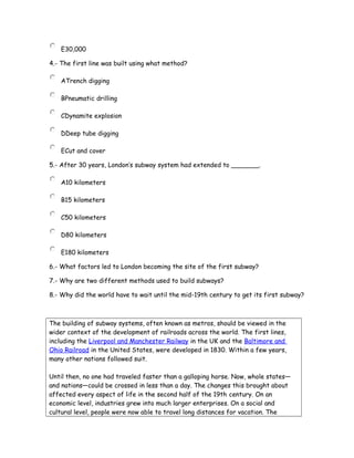 How the world's first subway system was built | DOC