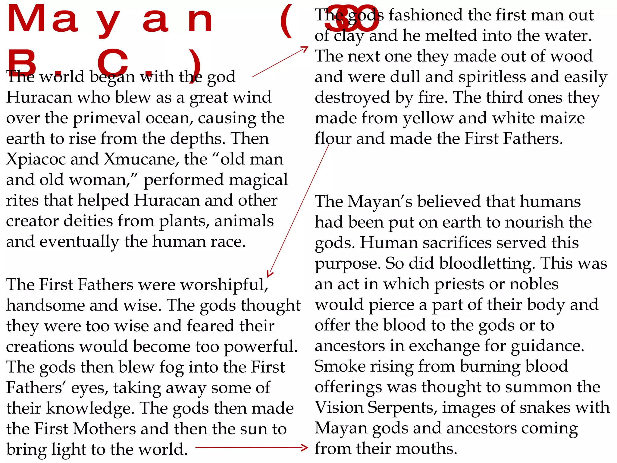 How The World Was Created | PPT