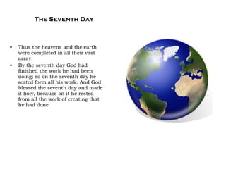 How The World Was Created | PPT