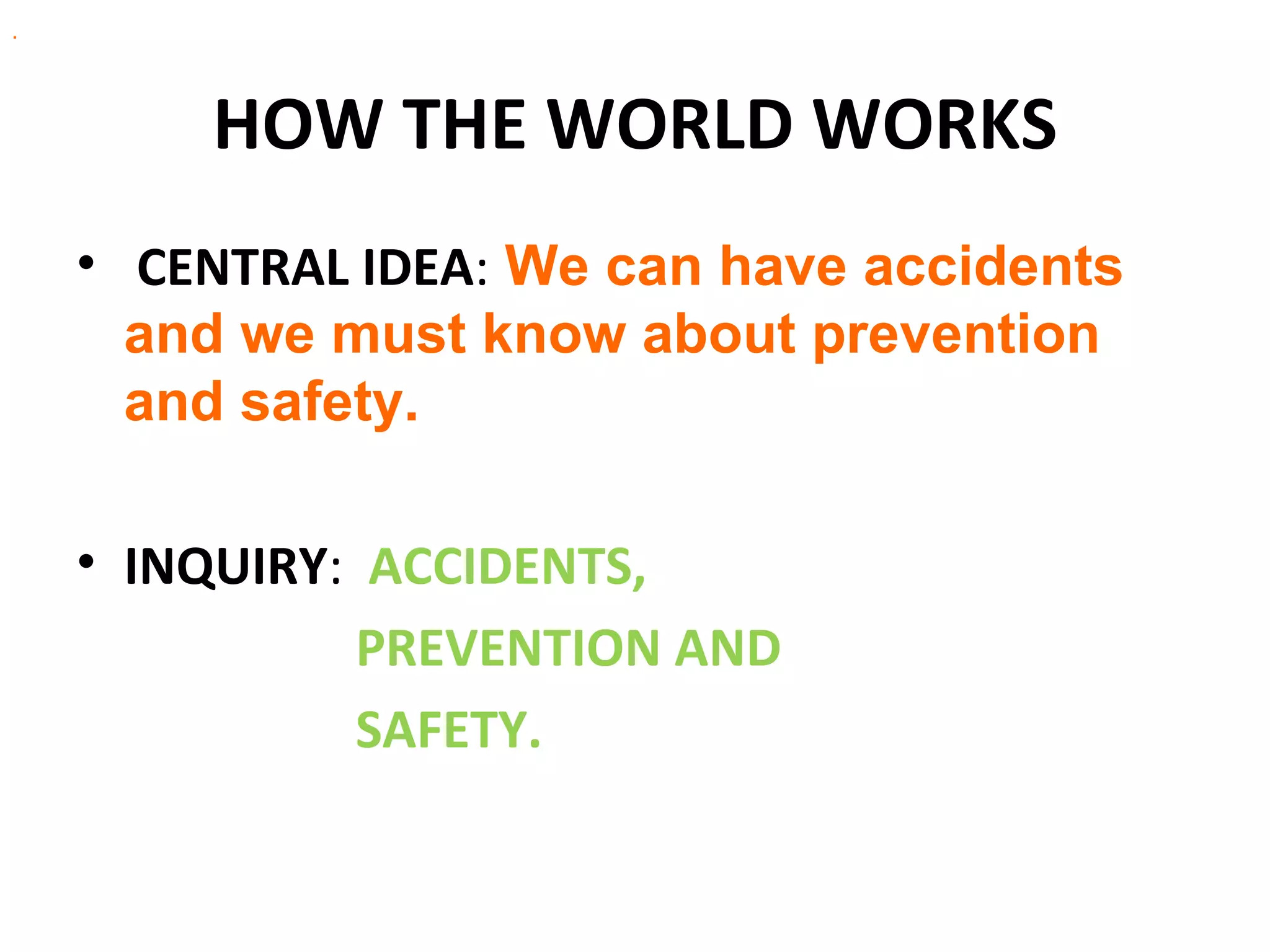 How the world works | PPT