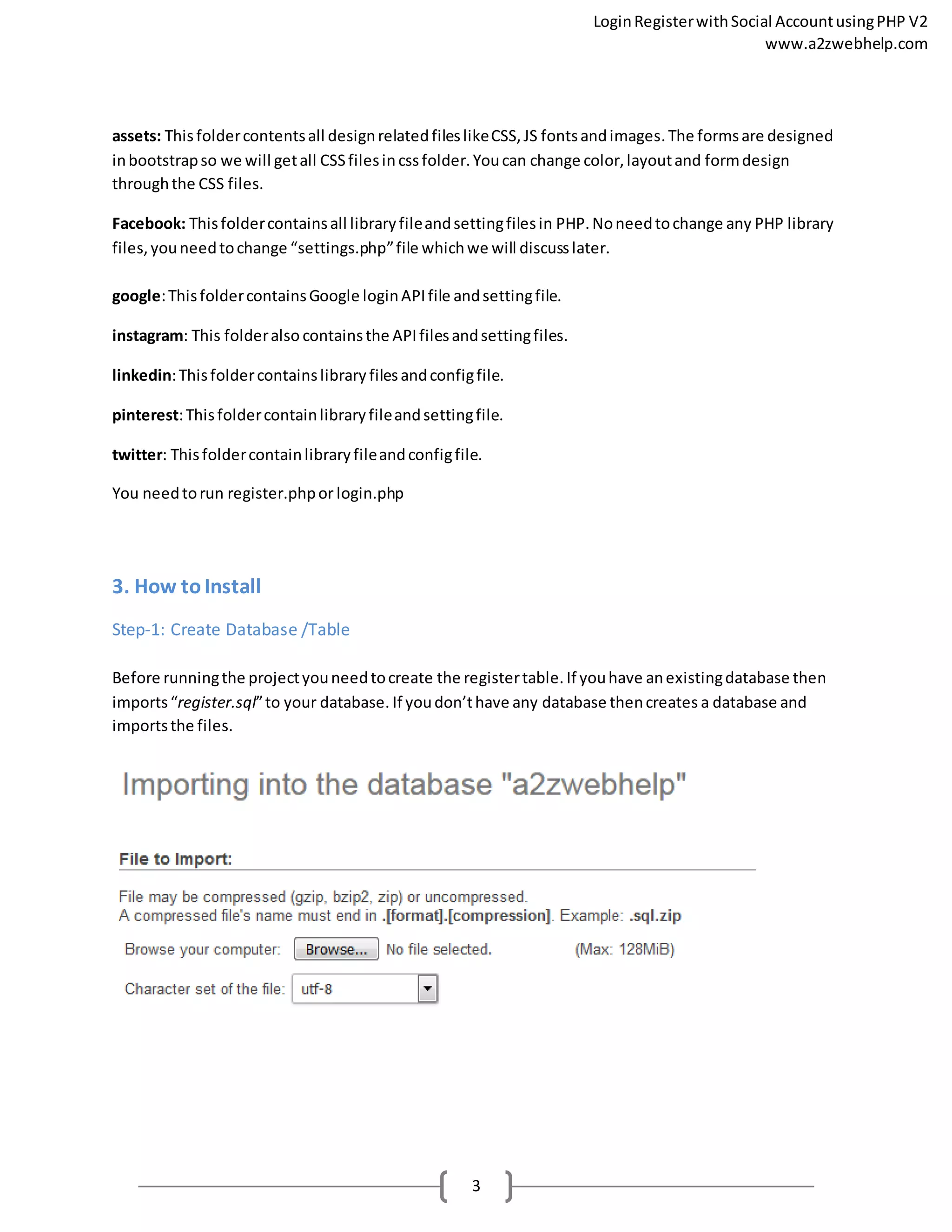 Login Register with Social Account using PHP | DOCX | Social Networking | Internet