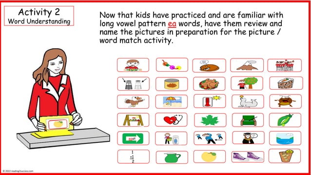 Teaching the Different Vowel Patterns ea | PDF | Desserts and Baking ...