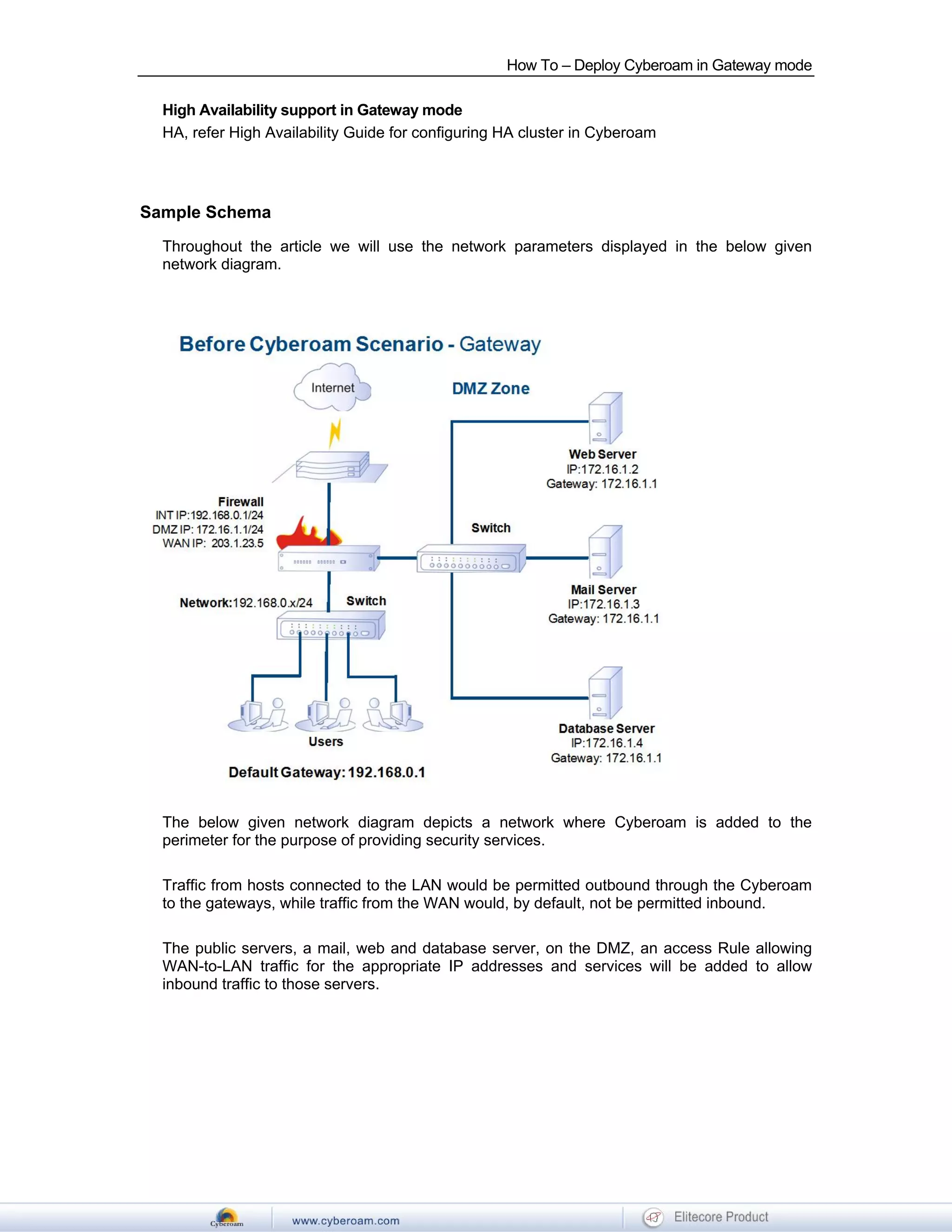 How to -_deploy_cyberoam_in_gateway_mode | PDF | Free Download
