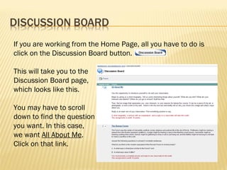 How to. discussion board | PPT