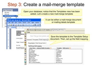 Mail Merge with Lotus Notes | PPT