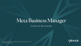 How To - Setup Meta Business Manager | PDF