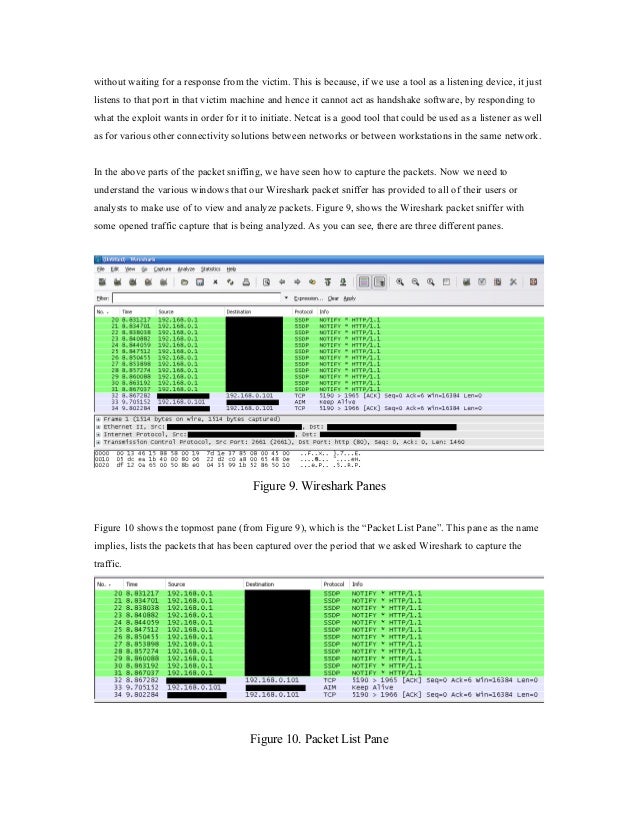 How to use packet sniffers