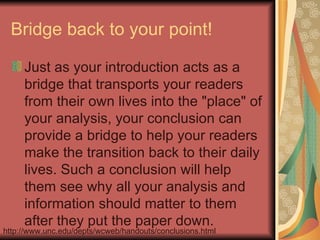 How To...Write A Conclusion | PPT
