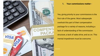 How to accelerate your commissionable sales ? | PDF