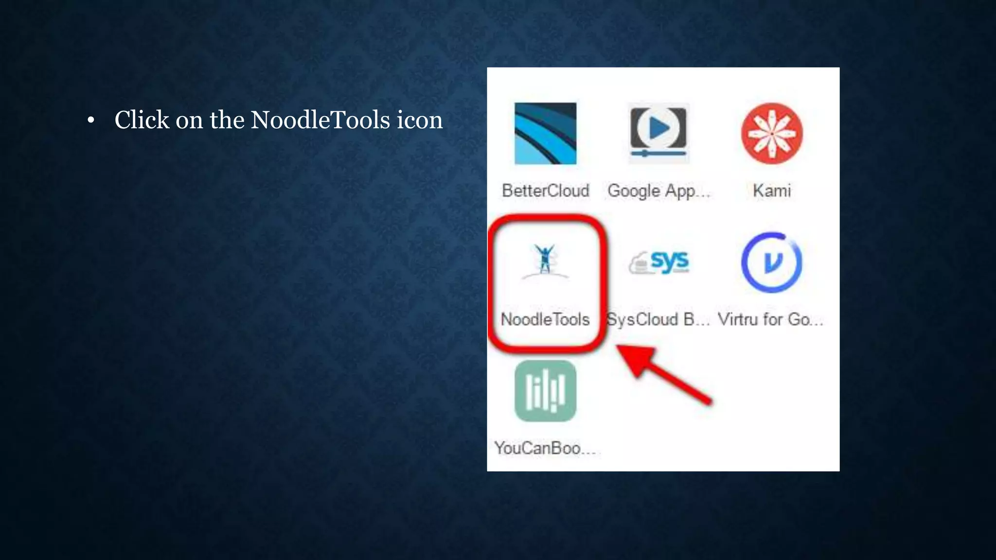 How to access noodle tools | PPTX