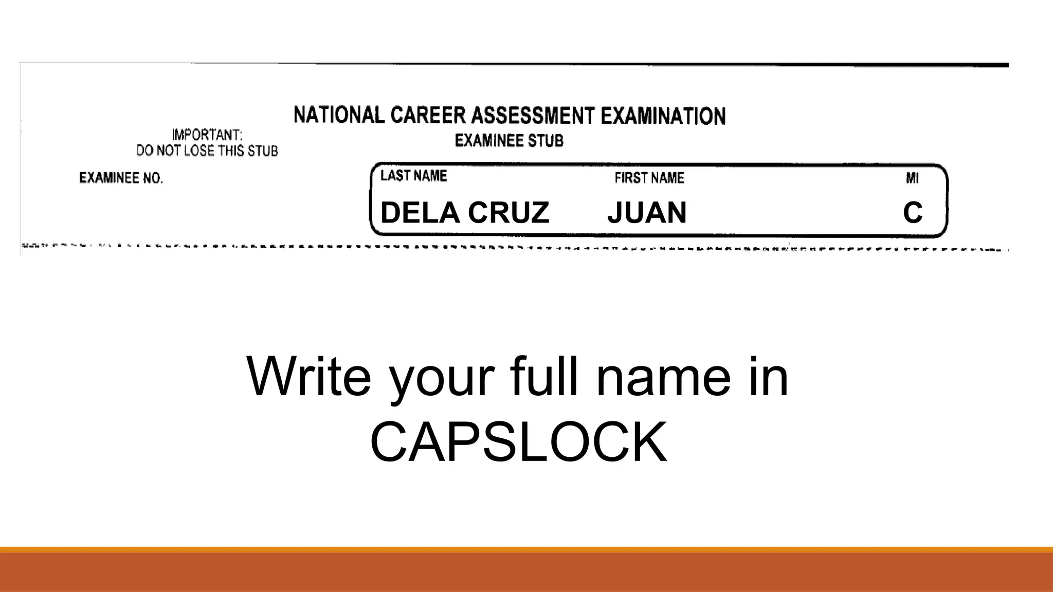 HOW TO ACCOMPLISH NCAE NAME G10 GRID.pptx