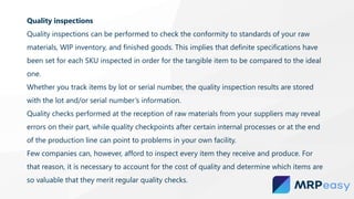 How to achieve traceability in manufacturing? | PDF