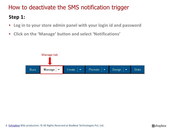How To Activate deactivate The Sms Notification Trigger how-to-activate-deactivate-the-sms-notification-trigger