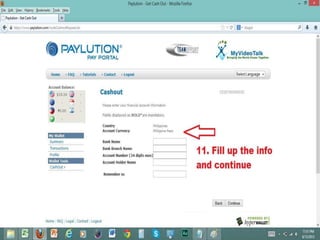 How to activate paylution account | PPTX