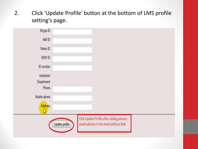 How to activate your lms account | PPT