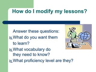 How to adapt-lessons | PPTX